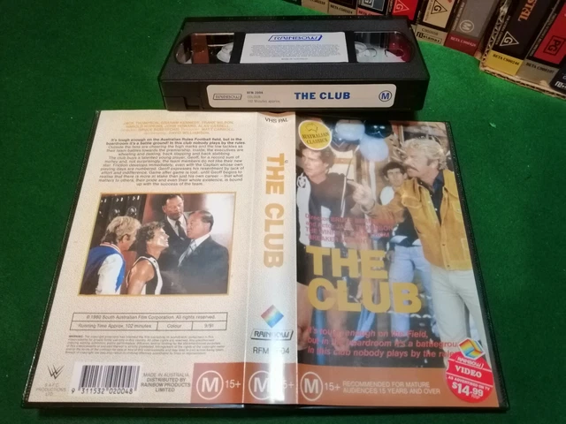THE CLUB (1980) - RARE 1991 VHS Re-Issue Cult Classic Ozploitation ...