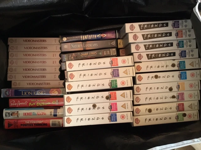 ORGINAL VHS VIDEO Tapes -Complete ‘Friends” Series Plus Various Movies ...