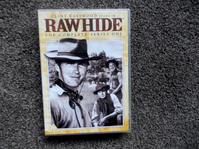 RAWHIDE - COMPLETE Series 1 (DVD) Clint Eastwood 22 Episodes 6 Discs 18 ...