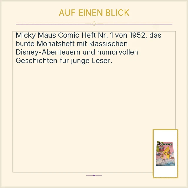 MICKY MAUS COMIC Heft Nr. 37 vom 7.9.1985 Walt Disney Ehapa Deutsch EUR ...