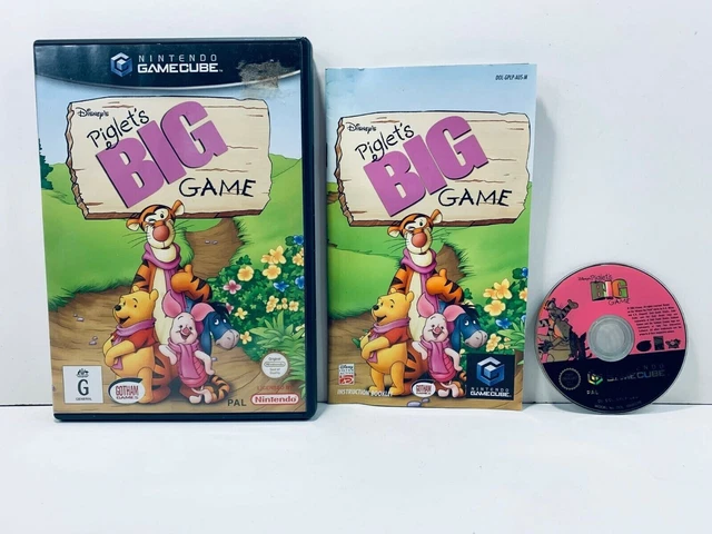 DISNEY'S PIGLETS BIG Game Nintendo GameCube PAL - VGC - Fast Post EUR ...