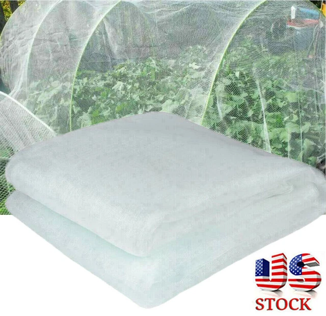 MOSQUITO GARDEN BUG Insect Netting Insect Barrier Bird Net Plant ...