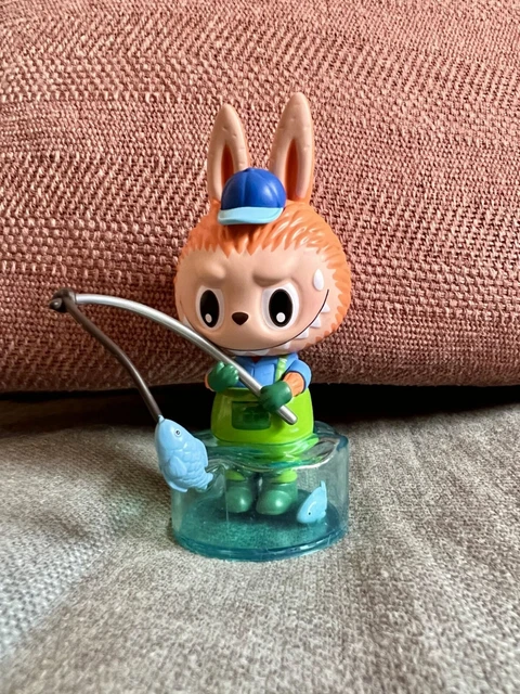 POP MART X Labubu The Monsters Camping Mini Figure Fishing Designer Art ...