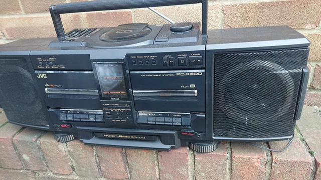JVC BOOMBOX PC-X300 Ghettoblaster Boombox CD Radio Cassette £74.99 ...