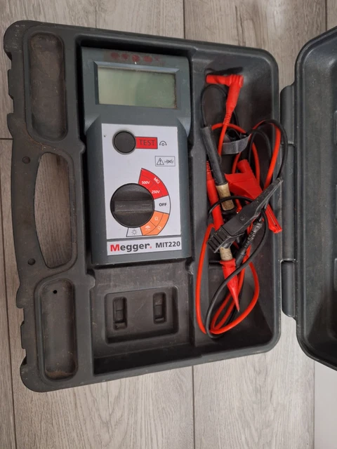 MEGGER MIT220 INSULATION And Continuity Tester £99.00 - PicClick UK