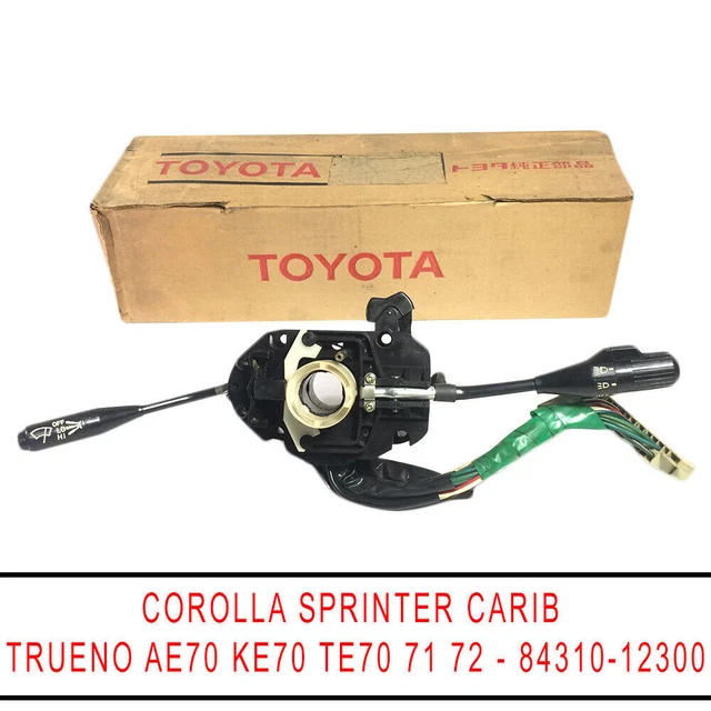 TOYOTA COROLLA AE70 KE70 KE71 TE71 Indicator Wiper Switch Turn signal ...