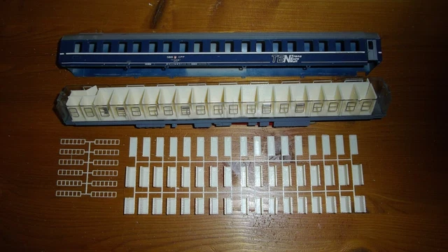 AMÉNAGEMENT INTÉRIEUR VOITURE Lits TEN T2s SBB CFF , DB ou FS Jour-Nuit ...