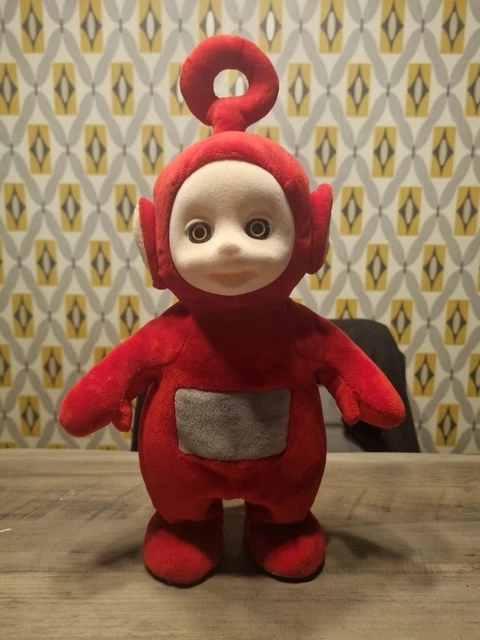 TELETUBBIES TALKING PO Sounds Bouncing Plush Soft Toy Jumping Telly ...