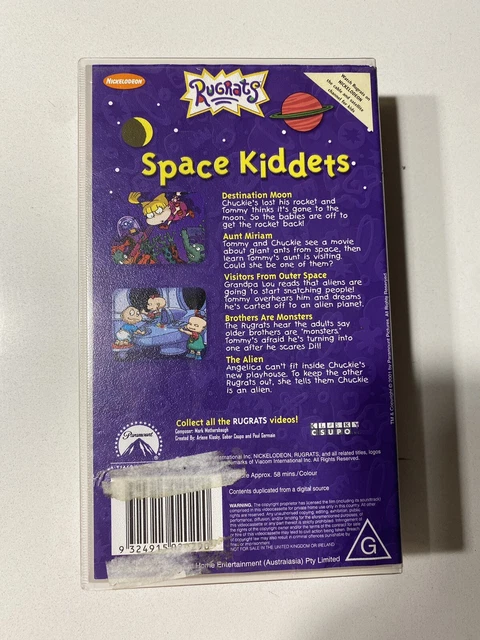 THE RUGRATS SPACE Kiddets VHS Nickelodeon $17.00 - PicClick AU