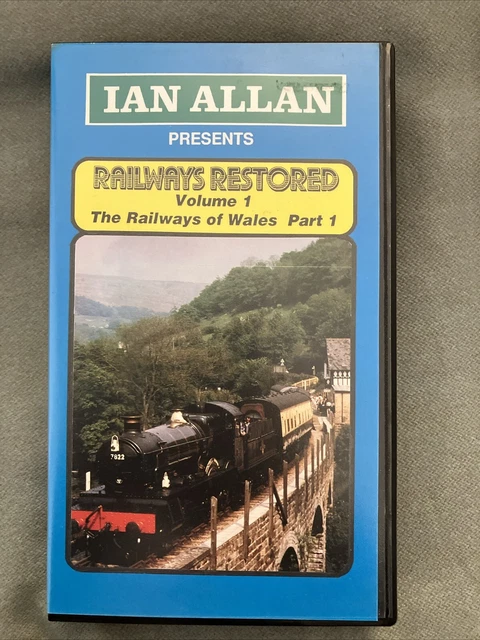 RARE VHS - RAILWAYS RESTORED VOL. 1 - THE RAILWAYS OF WALES PART 1 £4. ...