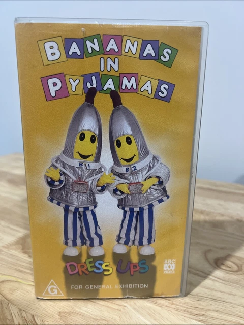 BANANAS IN PYJAMAS Dress Ups Vhs Video Tape Original ABC Kids $15.81 ...