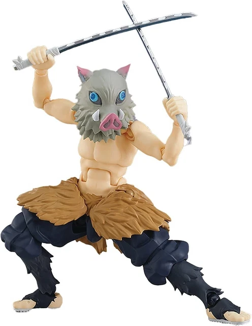 USATO FIGMA DEMON Slayer Inosuke Hashibira DX Edition Non-scale ABS PVC ...