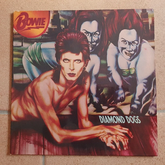 RARE VINYLE DAVID BOWIE:Diamond Dogs 1974 RCA VICTOR FRANCE GATEFOLD ...