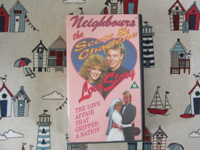 NEIGHBOURS KYLIE MINOGUE The Scott & Charlene Love Story 1989 Vhs Video ...