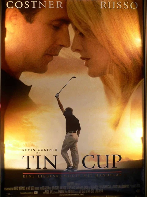 TIN CUP - Kevin Costner - Rene Russo - Filmposter 120x80cm gerollt EUR ...