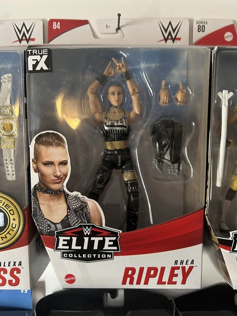 MATTEL WWE WRESTLING Elite Collection Series 84 Figure Rhea Ripley $25. ...