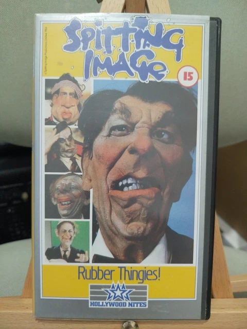 SPITTING IMAGE RUBBER Thingies! Uk Pal Vhs Videotape Retro Rare Vgc ...