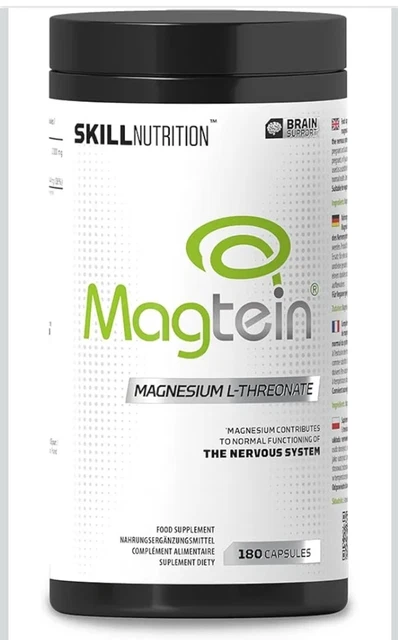 MAGNESIUM SUPPLEMENT, SUPPORTS Cognitive Function & Focus, Brain Health ...