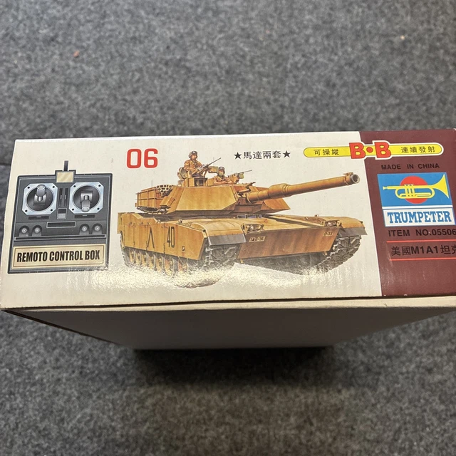 TRUMPETER 1:35 #05506 M1 Abrams USA Tank EUR 29,00 - PicClick DE