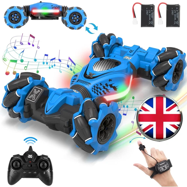 360° KIDS STUNT Car Hand Gesture Sensing RC 4WD Remote Control Off-Road ...