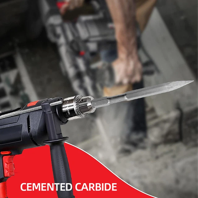 HAMMER DRILL CHISEL SDS Plus Hex Shank for Masonry Concrete Brick Stone ...