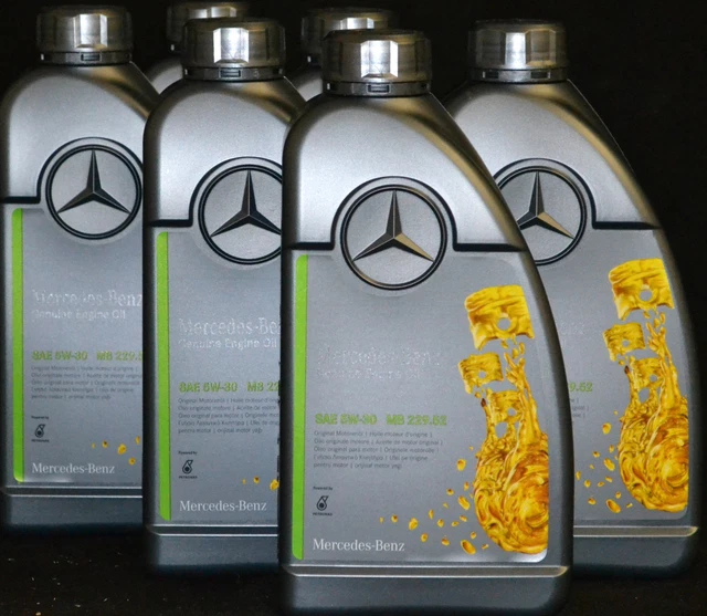 7 LITER ORIGINAL Mercedes Benz MB 229.52 5W-30 Motoröl 5W30 Motorenöl ...