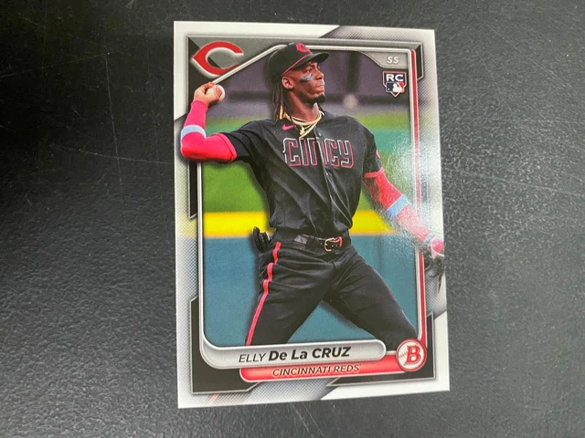 CARTE RECRUE ELLY De La Cruz 2024 Bowman RC #22 Cincinnati Reds T3 EUR ...
