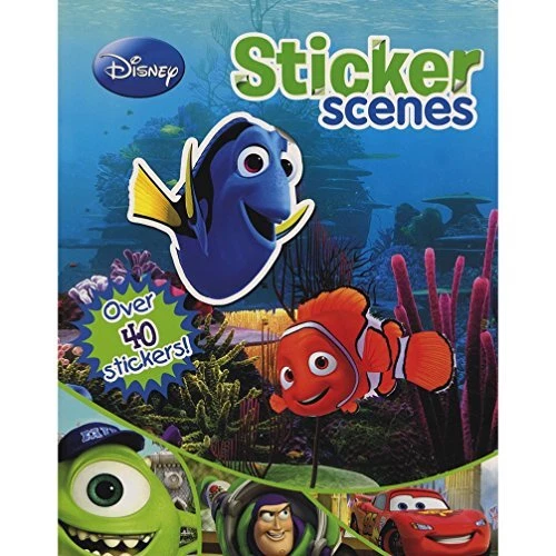 DISNEY PIXAR STICKER Scenes: Over 40 stickers!, Disney $10.99 - PicClick AU