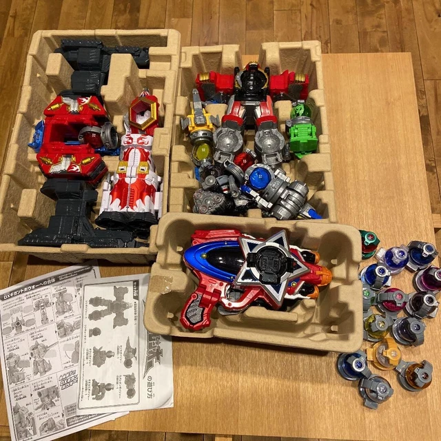 POWER RANGERS UCHU Sentai Kyuranger KyuRenoh Megazord Kyutama DX Set ...