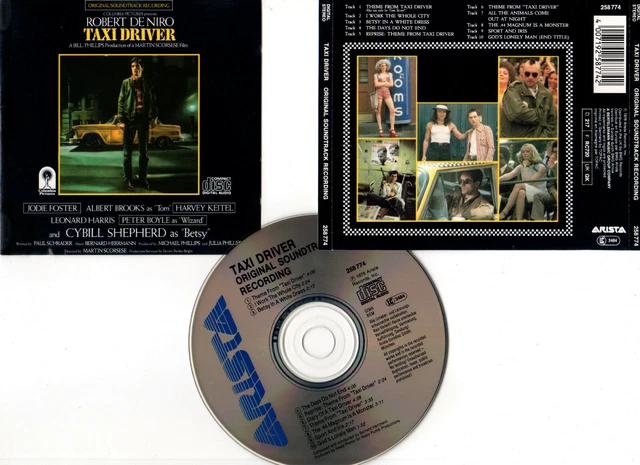 TAXI DRIVER - De Niro,Foster,Scorsese (CD BOF/OST) B.Herrmann - 1976 ...