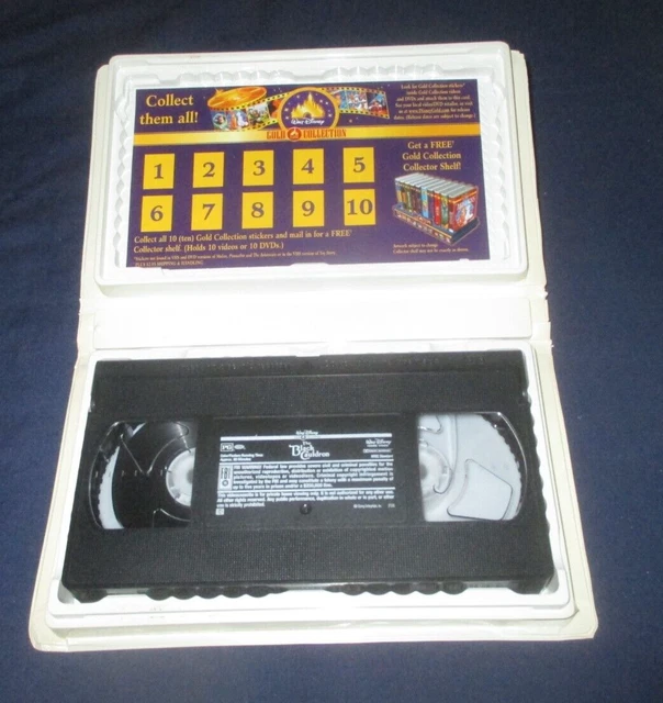 THE BLACK CAULDRON VHS Walt Disney Gold Collection Original Vintage w ...