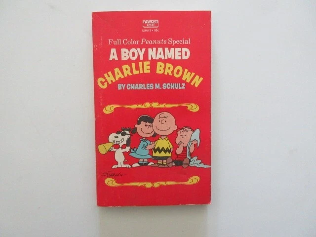 A BOY NAMED Charlie Brown by Charles M Schulz £4.02 - PicClick UK