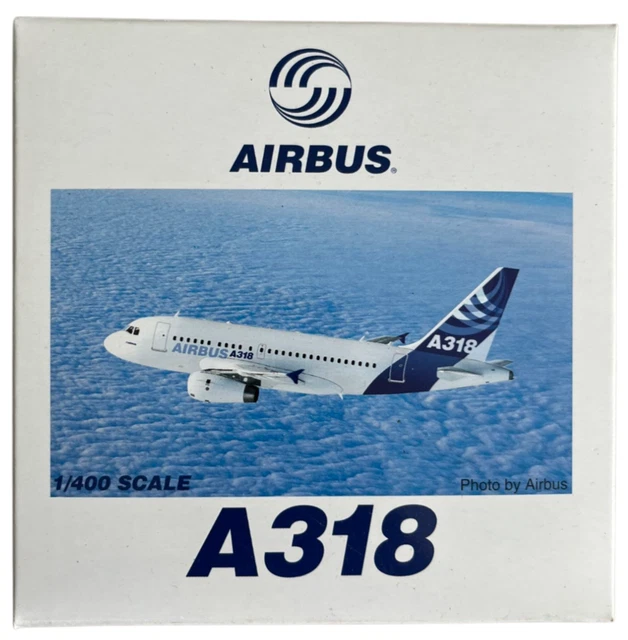 AIRBUS A318 DRAGON Wings Models 2005 Flugzeug Modell 1:400 Retro ...