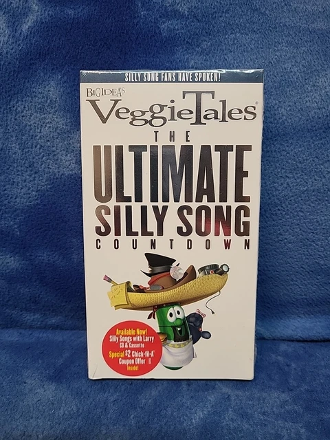 VEGGIETALES - THE Ultimate Silly Song Countdown (VHS, 2001) New Sealed ...