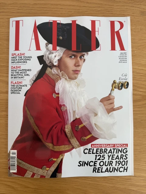 TATLER MAGAZINE JULY 2026 - Anniversary Special - Celebrating 125 Years ...