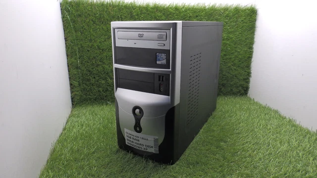 VINTAGE PC TOUR PERSONNALISÉE WINDOWS XP ORDINATEUR PC CELERON 1,8 GHZ ...