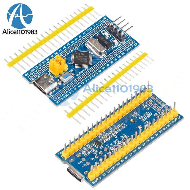 STM32F103C6T6 ARM STM32 Minimum System Development Module Board Type C ...