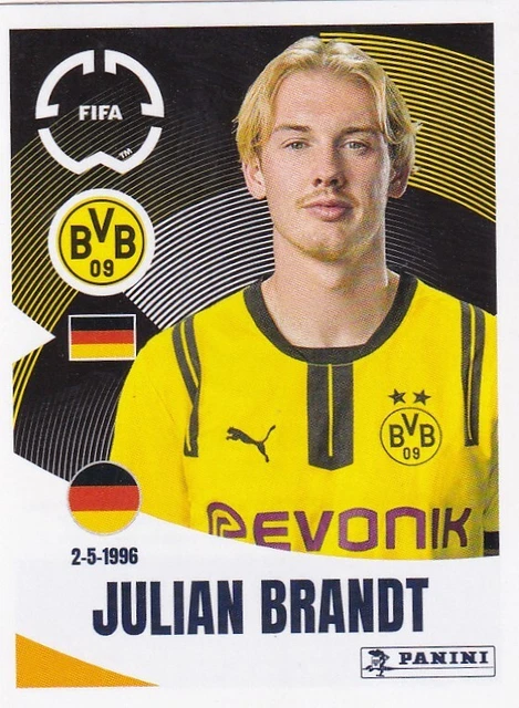 PANINI 2025 FIFA Club World Cup 25 Sticker No. 360 Julian Brandt EUR 1 ...