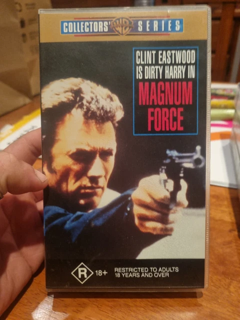 MAGNUM FORCE CLINT Eastwood (1973) - Warner Home Video 1998 Re-Issue ...