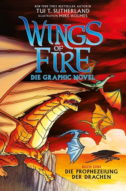 TUI T. SUTHERLAND Wings of Fire Graphic Novel #1 £9.69 - PicClick UK