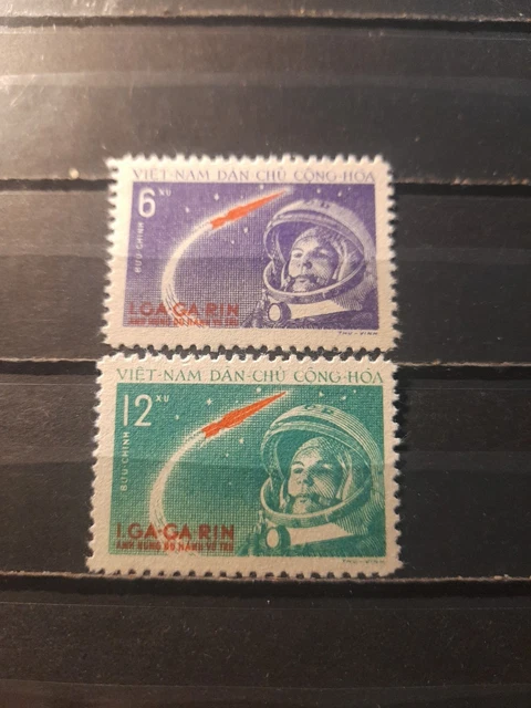 VIETNAM 🇻🇳 STAMPS 1961 Space Flight. Yuri Gargarin. Mng. £5.45 ...