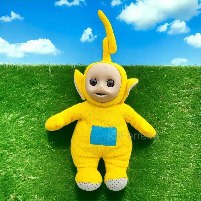 TELETUBBIES - LAA-LAA Yellow Teletubbie 40Cm Golden Bear 1996 Vintage £ ...