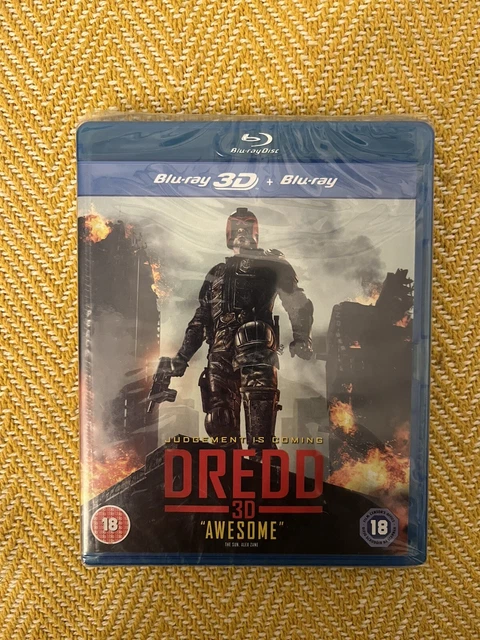 DREDD BLU RAY + 3D Blu Ray Karl Urban *New & Sealed* £5.00 - PicClick UK