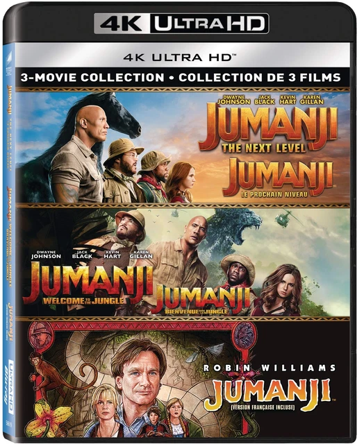 JUMANJI 1995 JUMANJI: The Next Level / Jumanji: Welcome to the Jungle ...