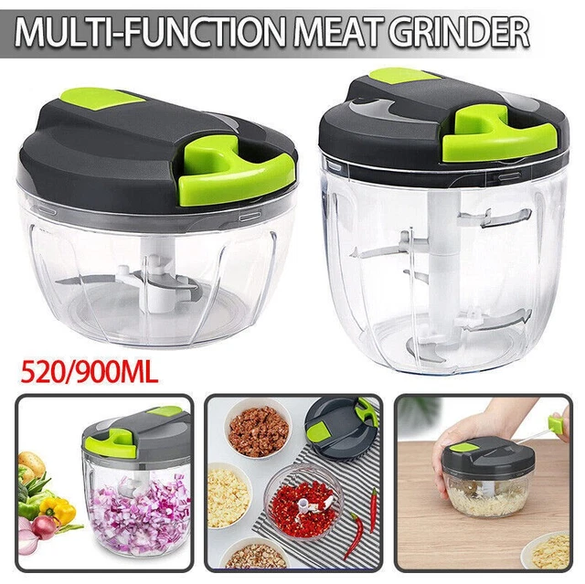 MANUAL FOOD CHOPPER Pull String,Piranha Pull and Chop,Hand Food ...