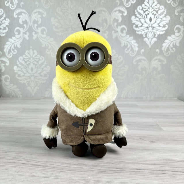 DESPICABLE ME MINION in Winter Jacket Soft Toy Plush 13' £8.50 ...