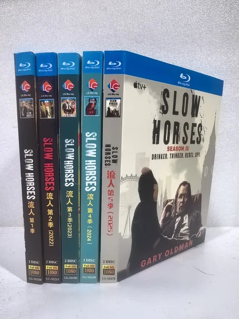 SLOW HORSES SEASON 1-5 (2025) 10-Disc All Region New Sealed Box Set £52 ...