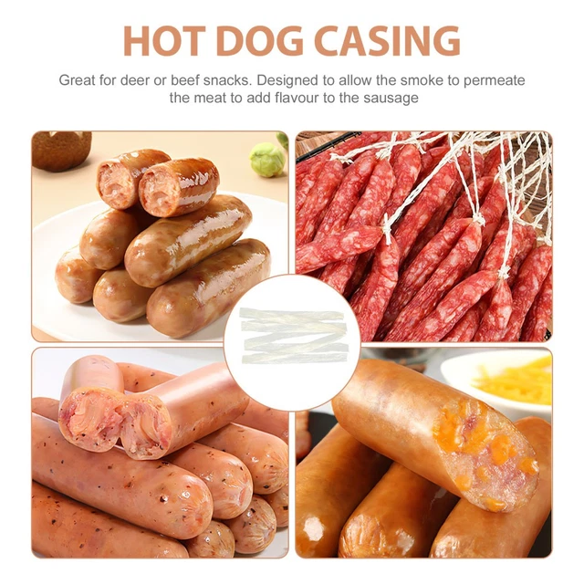 SAUSAGE SKIN EDIBLE Beef Collagen Casing DIY Sausage Accessories $27.05 ...