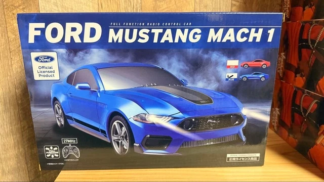 FORD MUSTANG MACH 1 radio-controlled car, blue £80.80 - PicClick UK