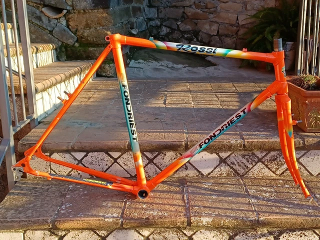 VINTAGE ALAN FONDRIEST Cyclocross Frame and Fork Colnago Bianchi $796. ...